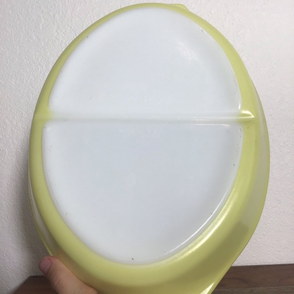 Pyrex | Kitchen | Vintage Pyrex Olive Verde Divided Baking Dish | Poshmark